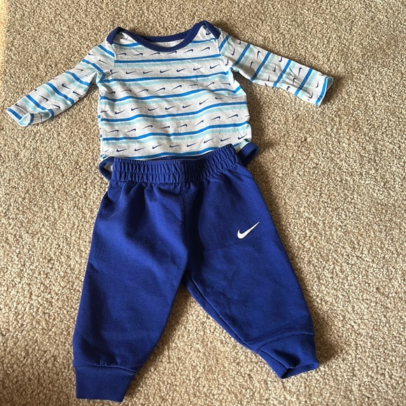Nike | Matching Sets | Authentic Nike 6m Blue Outfit | Poshmark